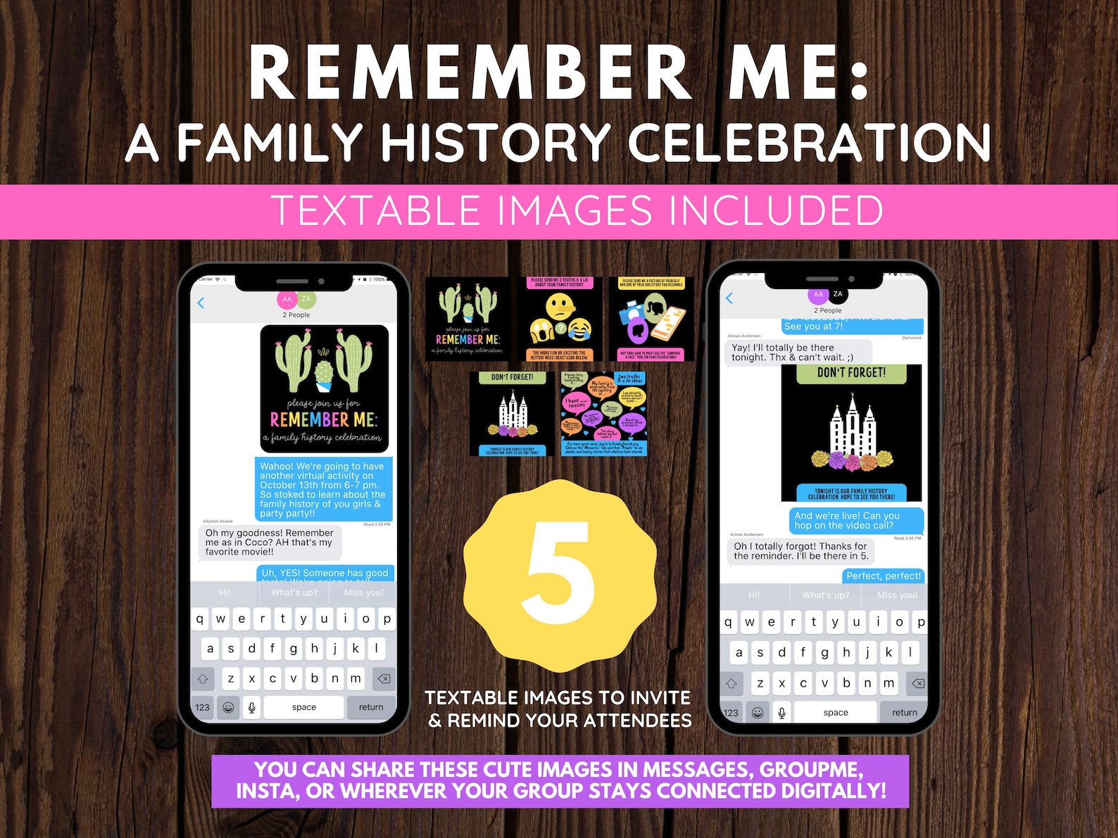 LDS Family History Celebration | Remember Me | Primary, Young Women ...