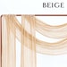Beige Wedding Arch Decor Boho Wedding Backdrop Rustic Wedding - Etsy