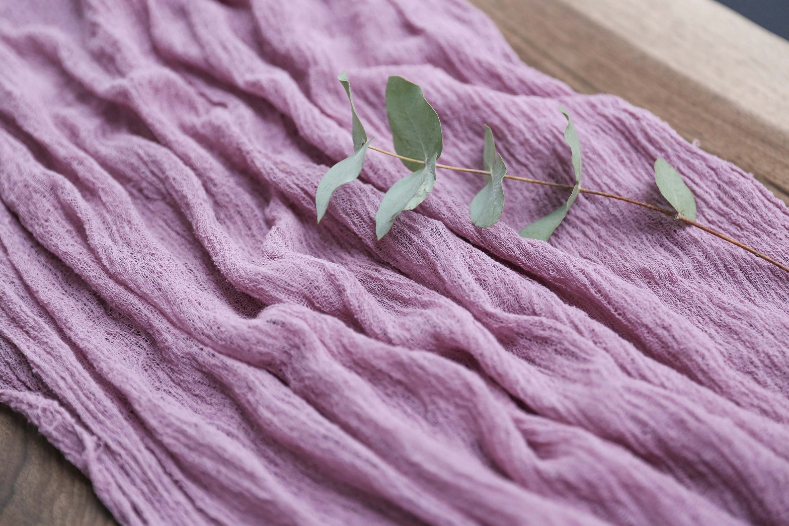 Mauve Boho Wedding Cheesecloth table runner Wedding arch tape | Etsy