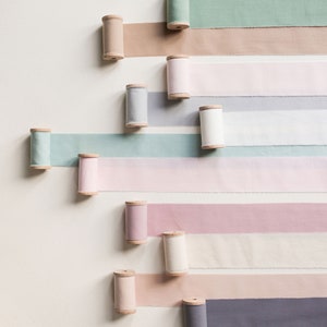 Silver Grey Christmas Ribbon Designer Ribbon Reusable Gift Wrap Hand ...