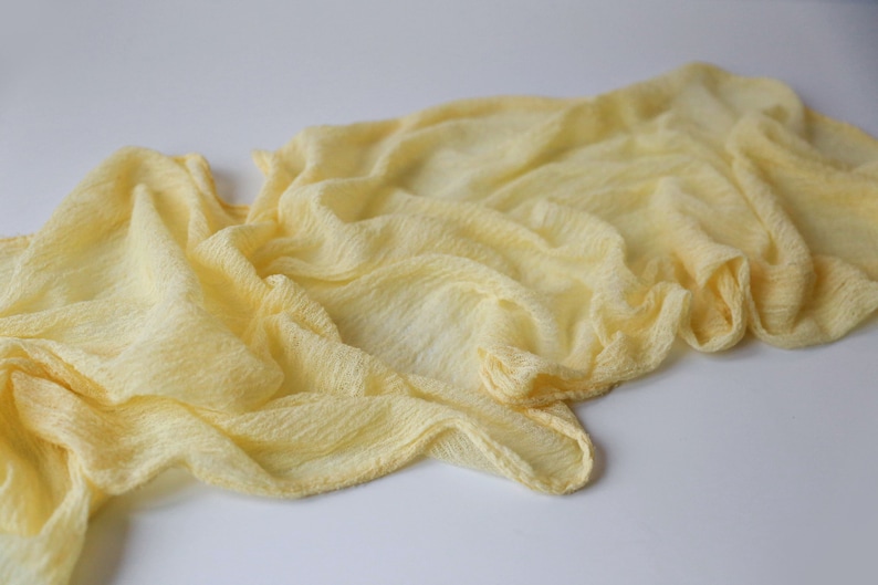 Yellow Cream Boho Wedding Cheesecloth Table Runner Wedding - Etsy