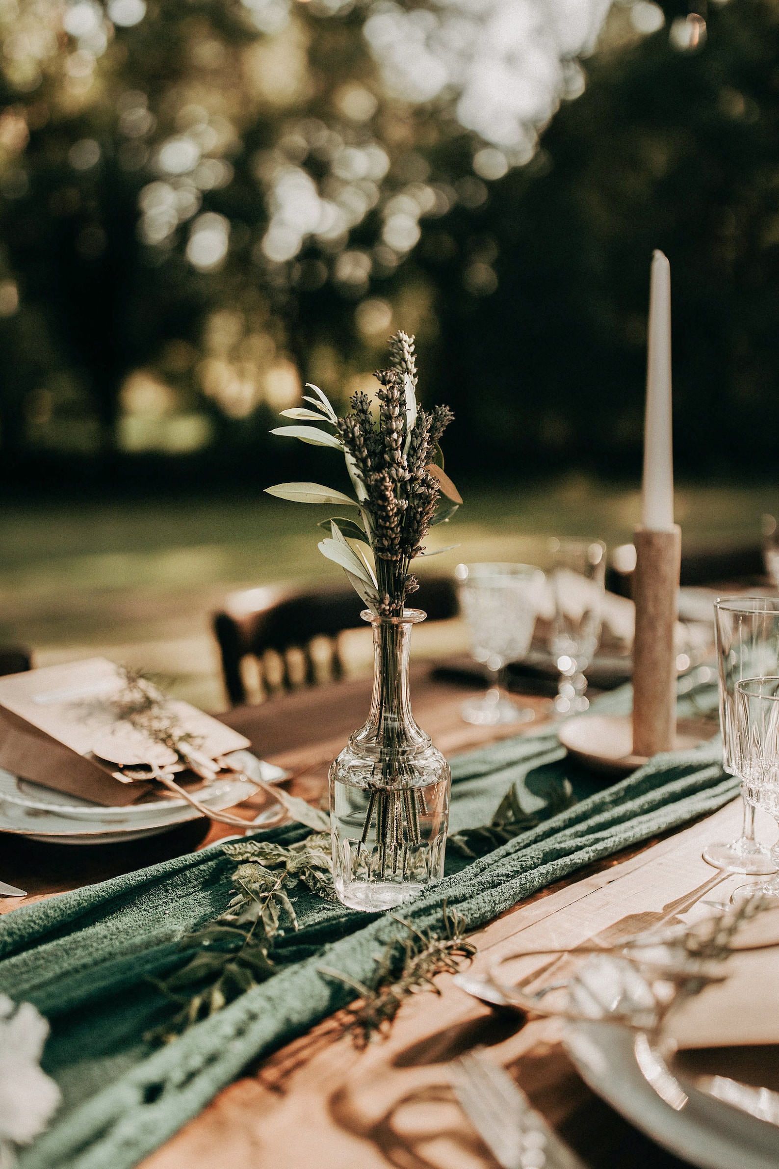 Emerald Green Wedding Table Decor Christmas Table Runner - Etsy
