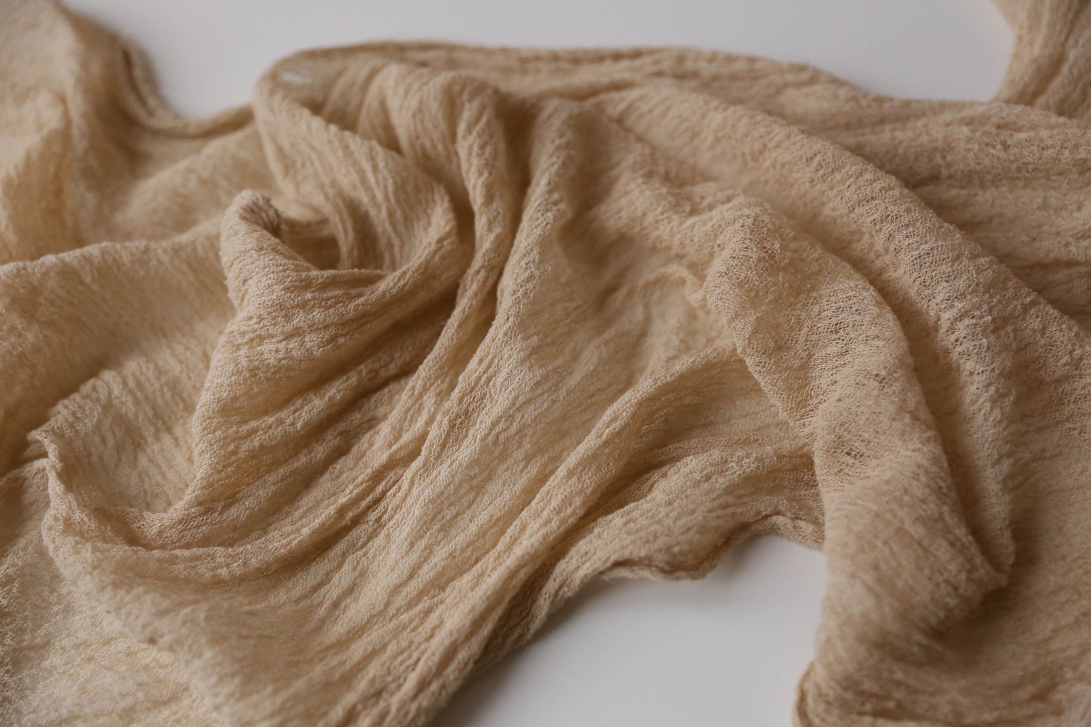 Beige Boho Wedding Cheesecloth Table Runner Wedding Arch Tape Rustic ...