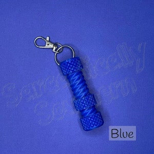 3D Printed - Fidget Toy Keychain - 3D Printed Spinning Bolt - Multiple ...
