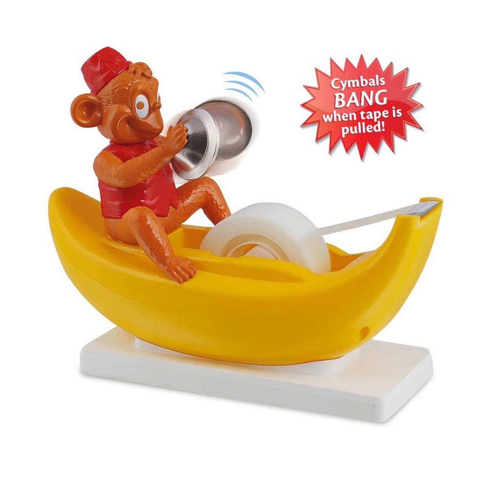 Amazeko Monkey Tape Dispenser, Desktop Decor, 1 in Core, Non-slip ...