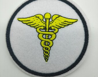 Caduceus Symbol Patch - Etsy