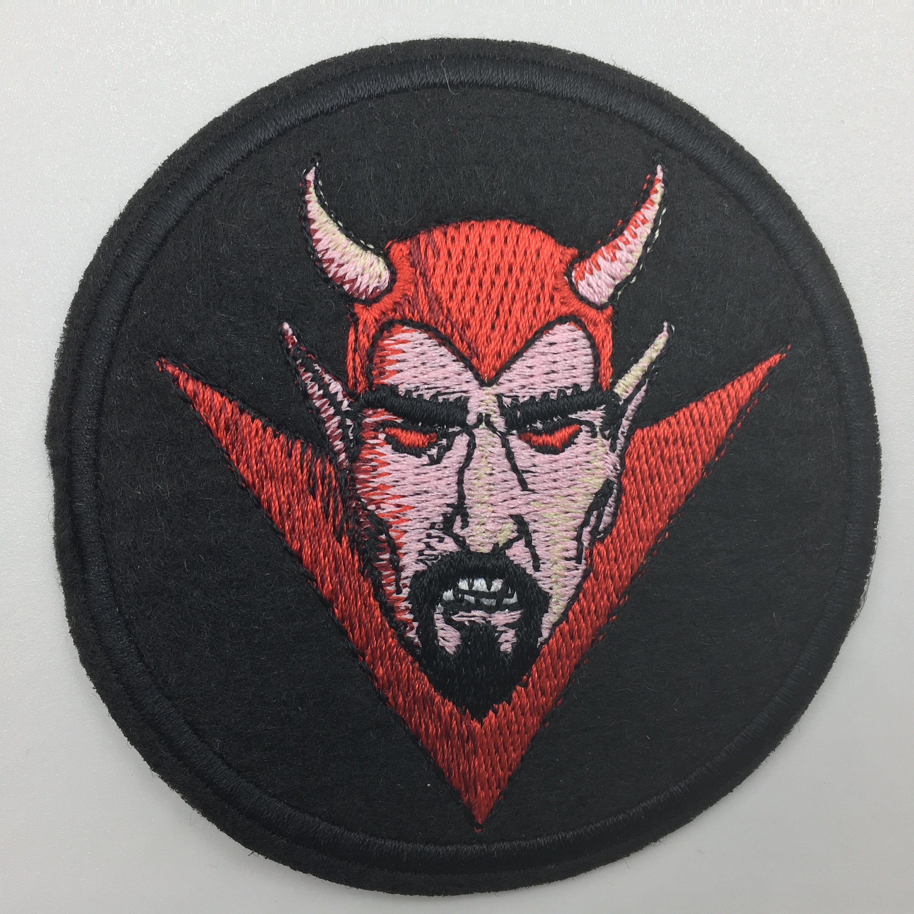 DEVIL Patch 3 Hierro bordado en parche LUCIFER SATAN - Etsy España