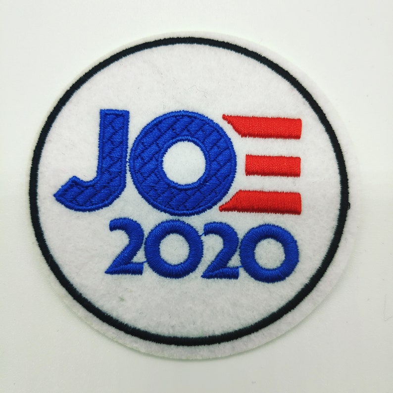 JOE BIDEN 2020 Patch 3 Embroidered Iron on Patch | Etsy