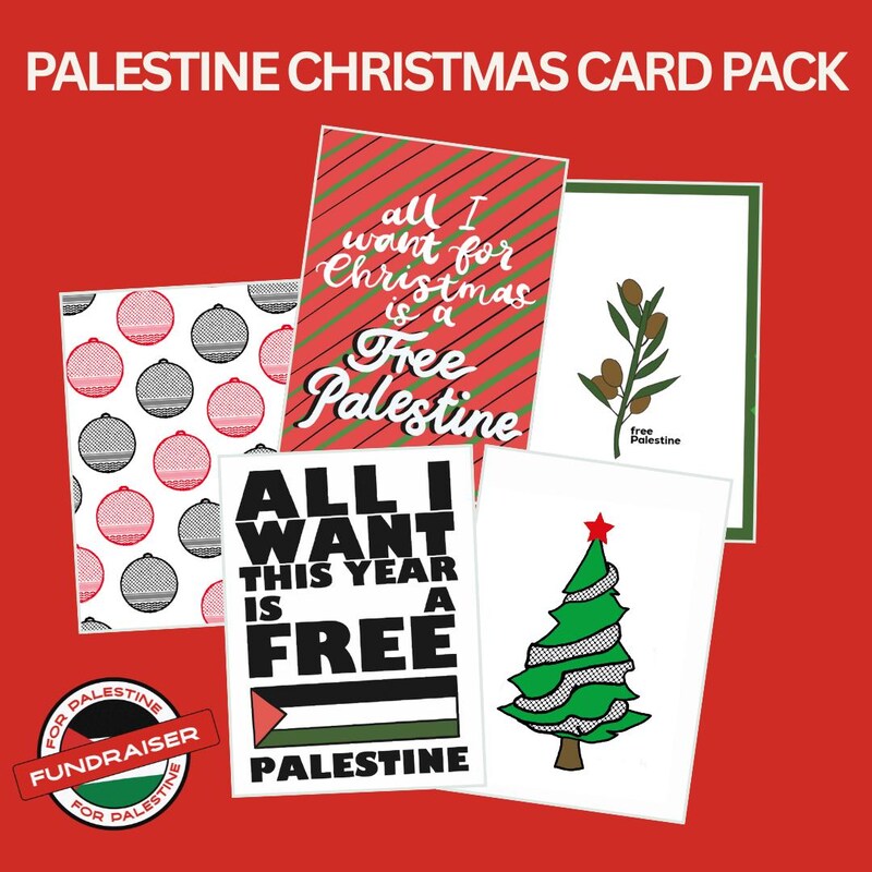 Palestine Christmas Card - Etsy UK