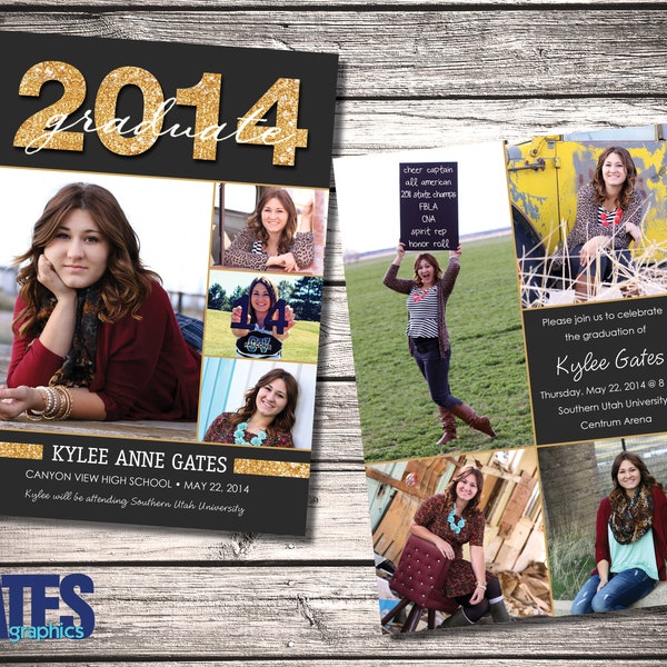 Graduation Numbers With Photos - Etsy