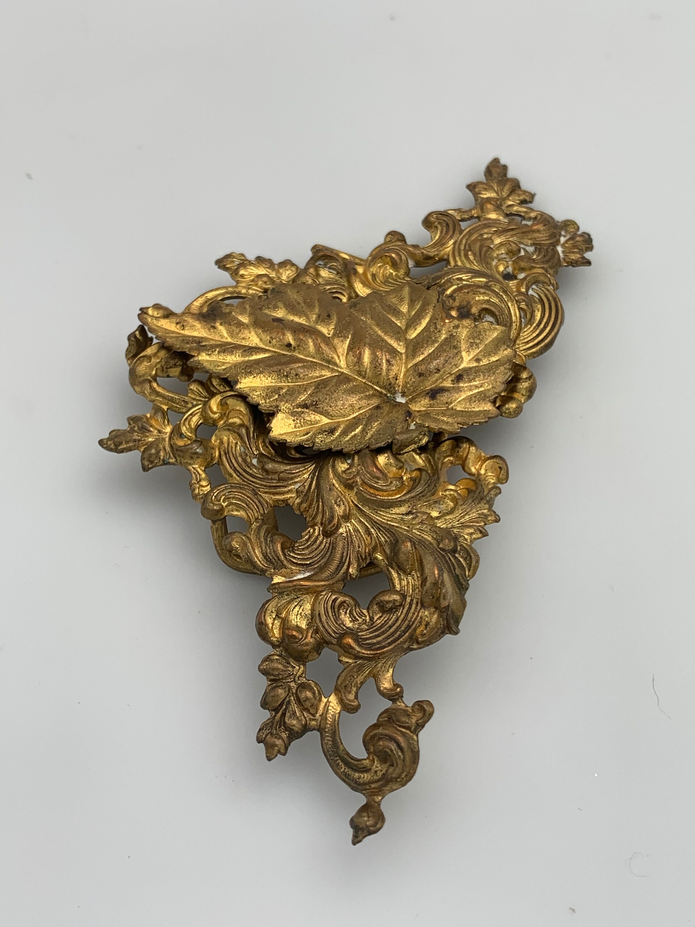 Antique Art Nouveau Colonial Ladies Belt Buckle - Etsy