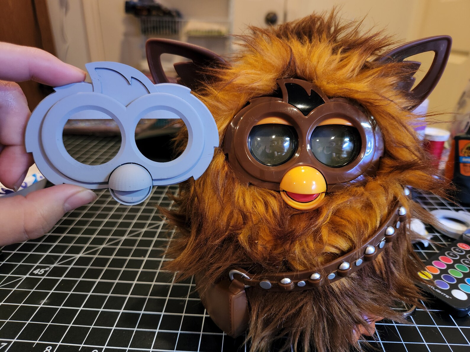 KIT 3d Printed Resin Furby 2012 Furby Boom Faceplate - Etsy