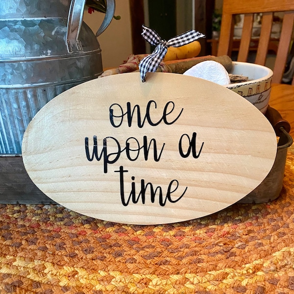 Wooden Story Time Sign - Etsy