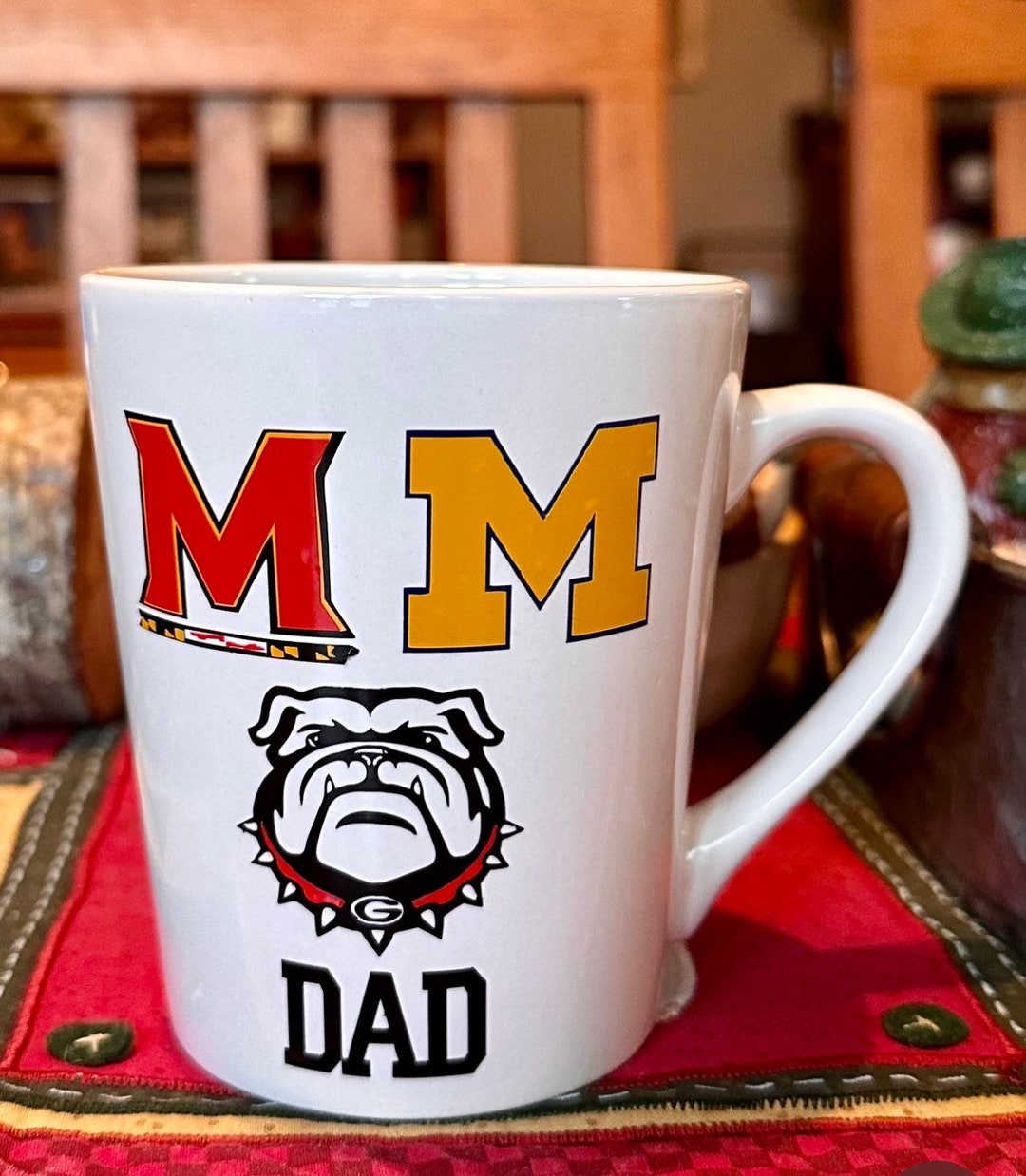 PRINTED COLLEGE MULTI Logo Mug, College Mug,college Gift, College Logo ...