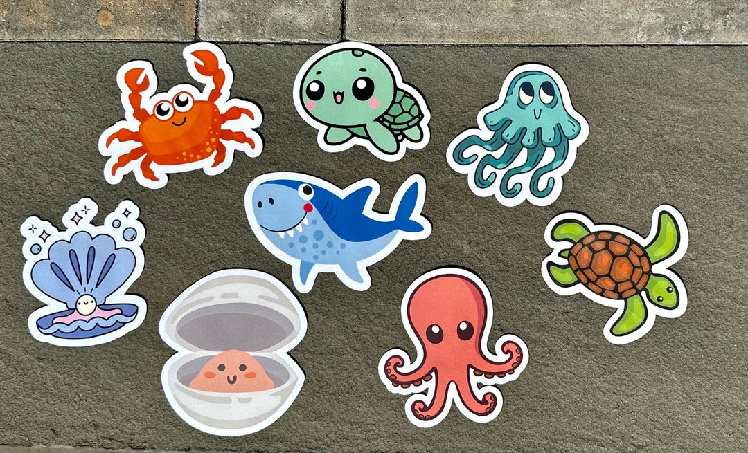 CRUISE MAGNETS Sea Creatures Personalized Sets, Cruise Magnets, Cruise ...