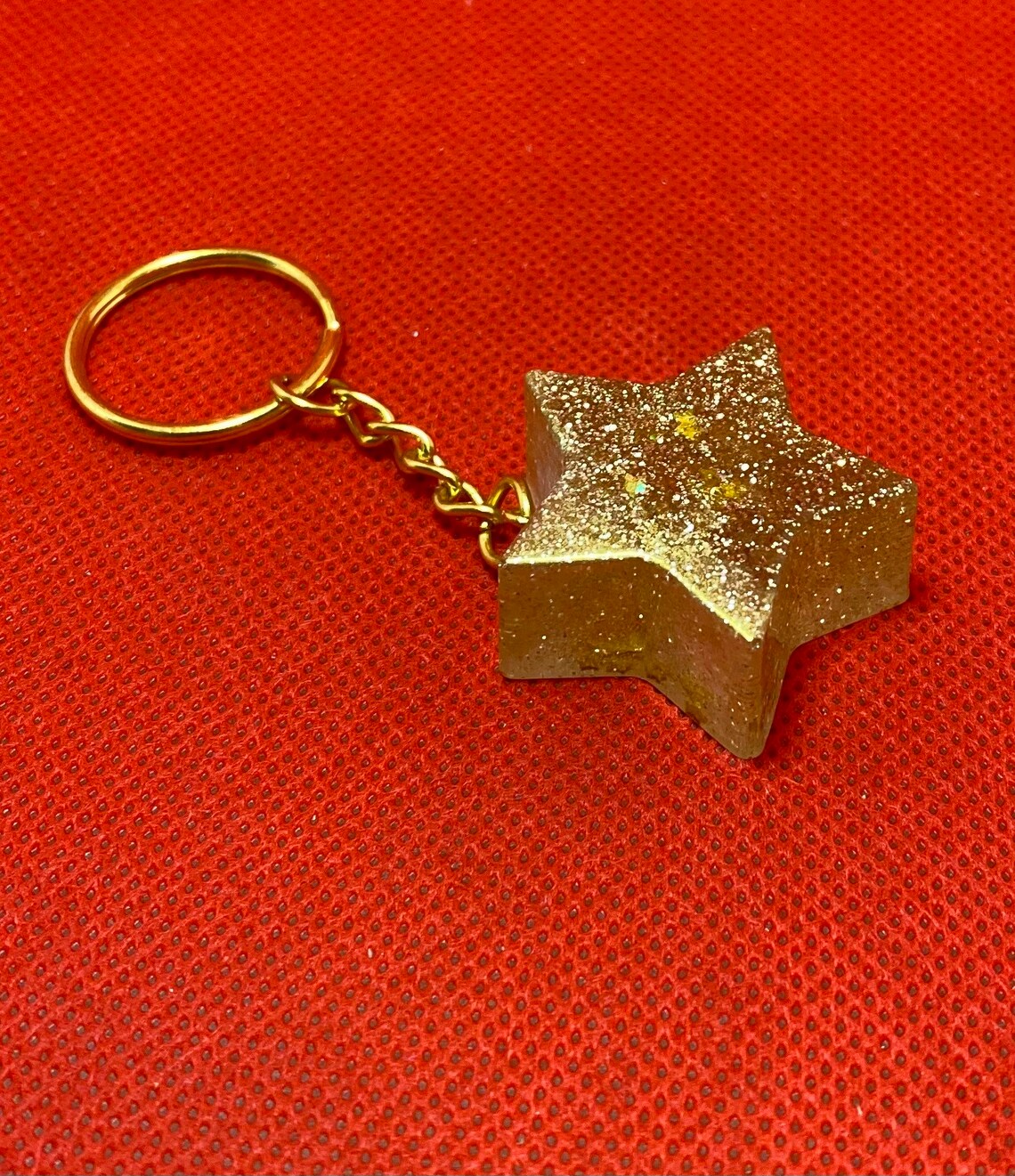 SHOOTING STAR Resin keychain shooting star star | Etsy