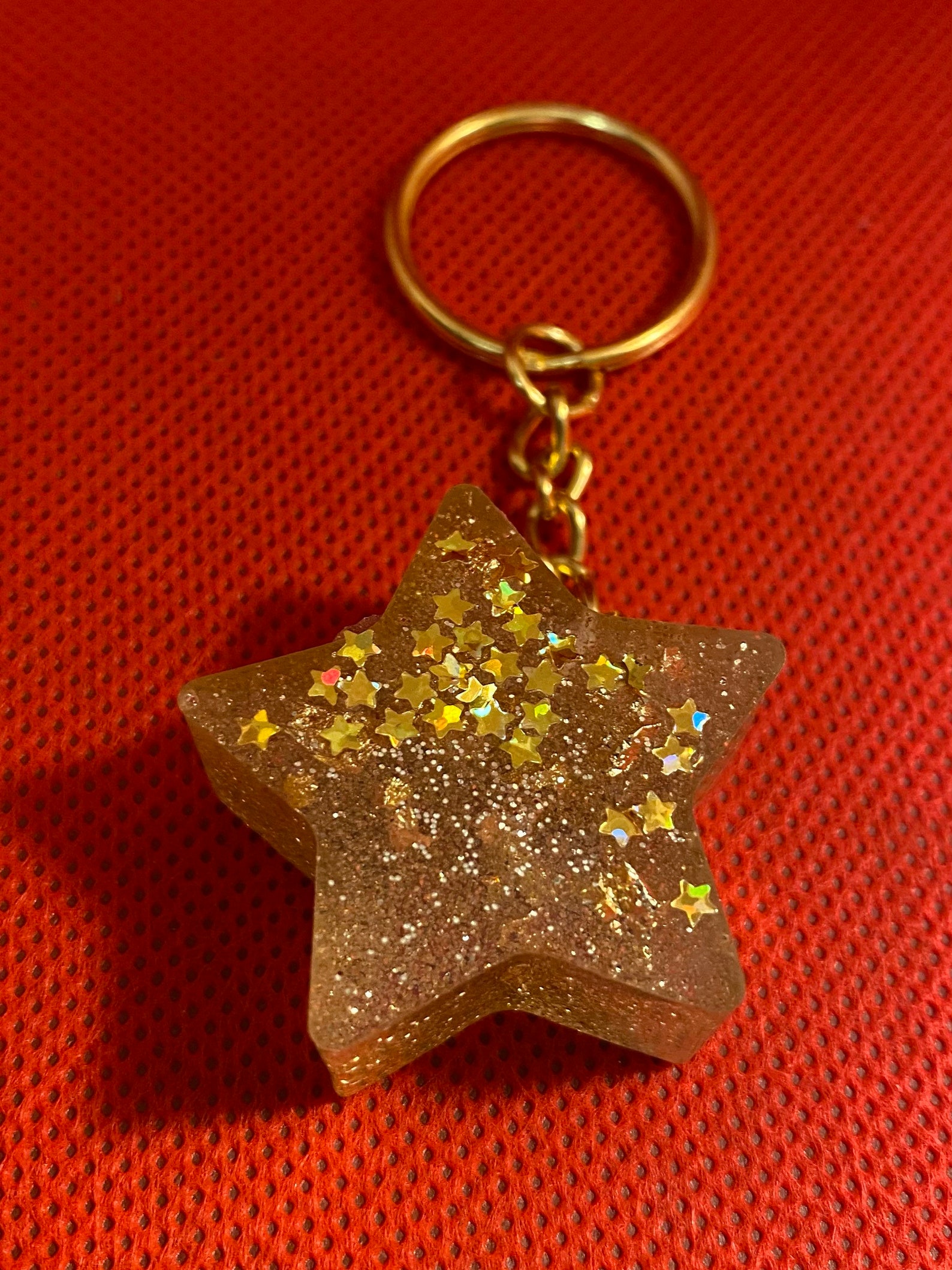 SHOOTING STAR Resin keychain shooting star star | Etsy
