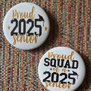 GRAD BADGE BUTTON or Magnetic Bottle Opener, Family Pride, Class of ...