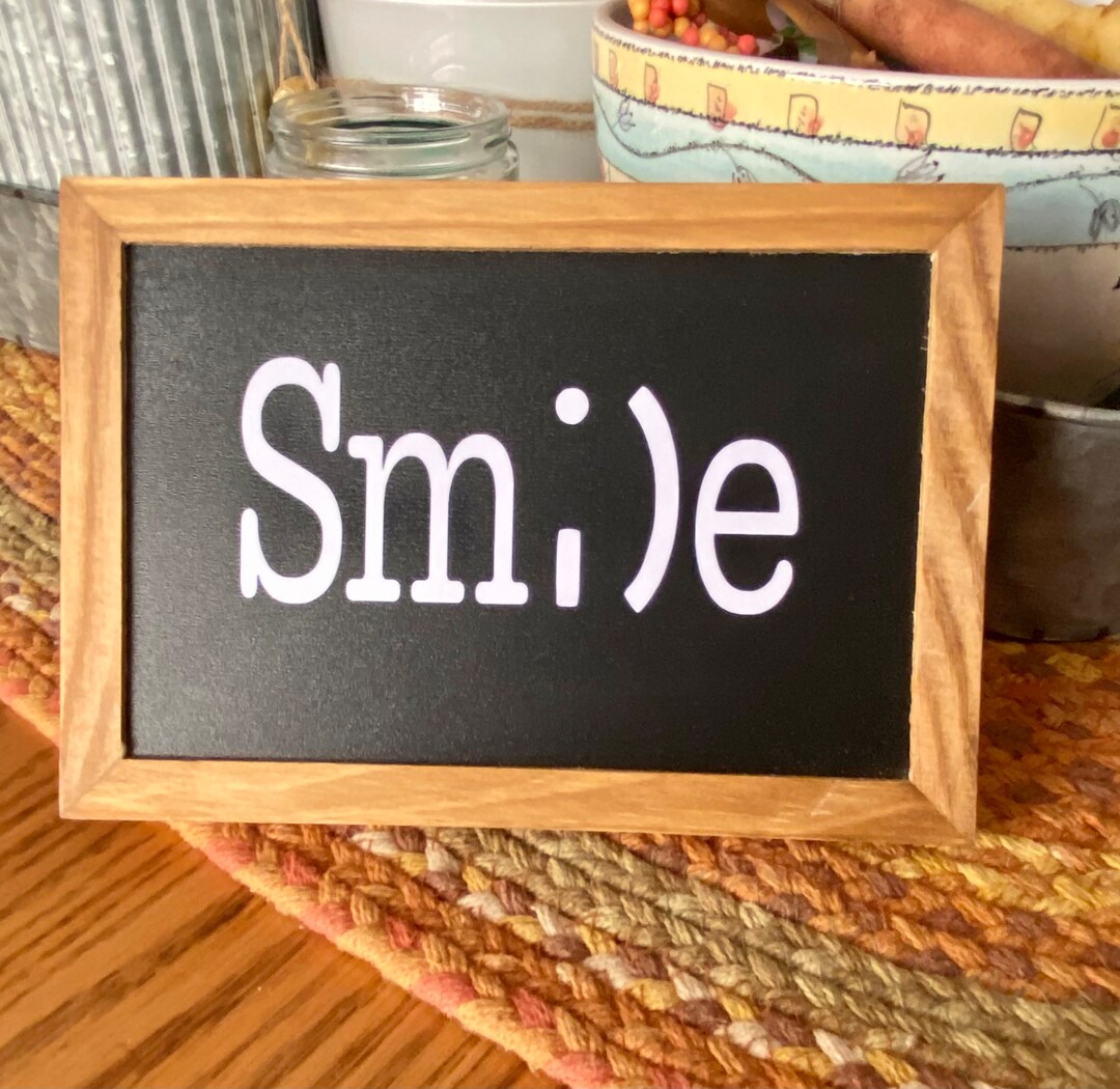 SMILE Word Pun Motivational Sign, Happiness, Love, Motivational, Enough ...