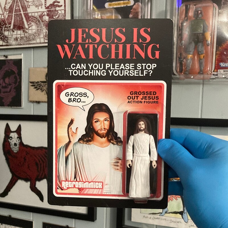 Bungee Jumping Jesus - Etsy