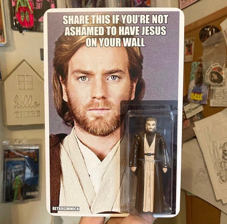 Obi Wan Jesus - Etsy