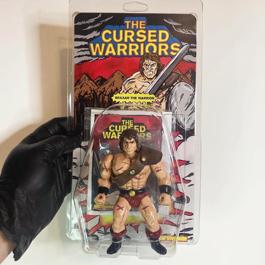 The Cursed Warriors: Braxar the Warrior - Etsy