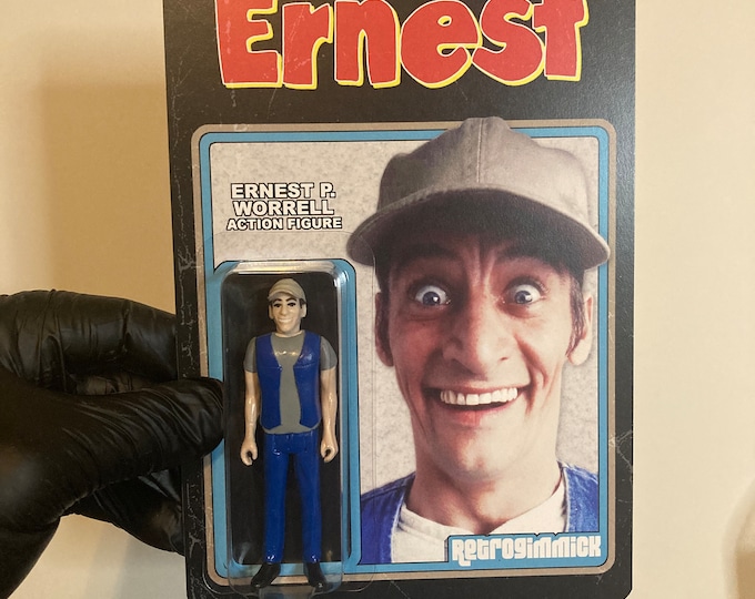 Authentic 1989 Pull String Talking Ernest Doll by Kenner - Hey Vern Its ...