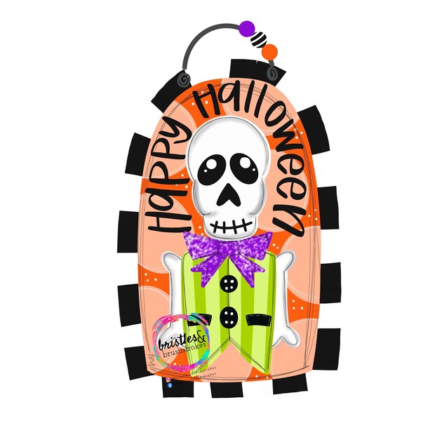 Halloween Door Hanger - Etsy