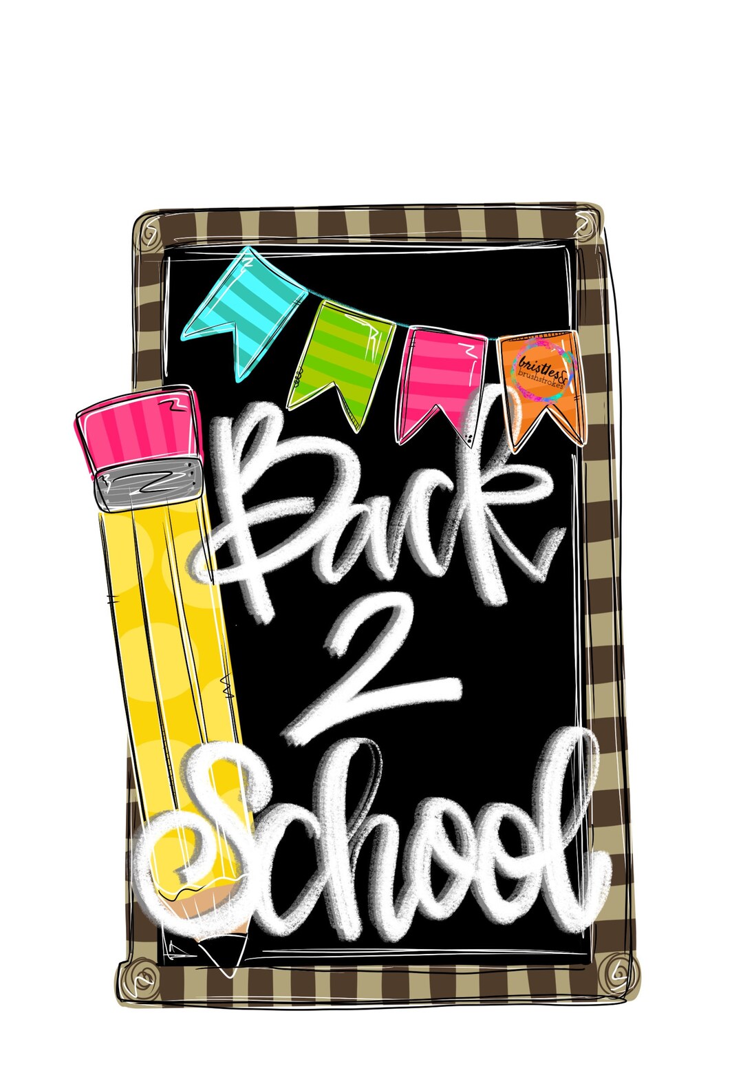 Template-teacher Door Hanger Template | Digital Download | Chalkboard ...