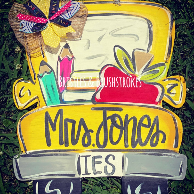 Teacher Door Hanger - Etsy