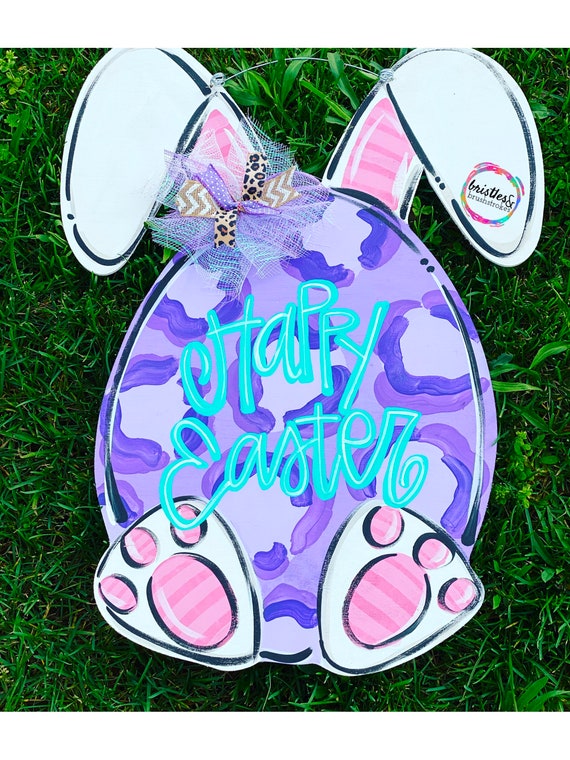Template-easter Egg Door Hanger Template Digital Download - Etsy