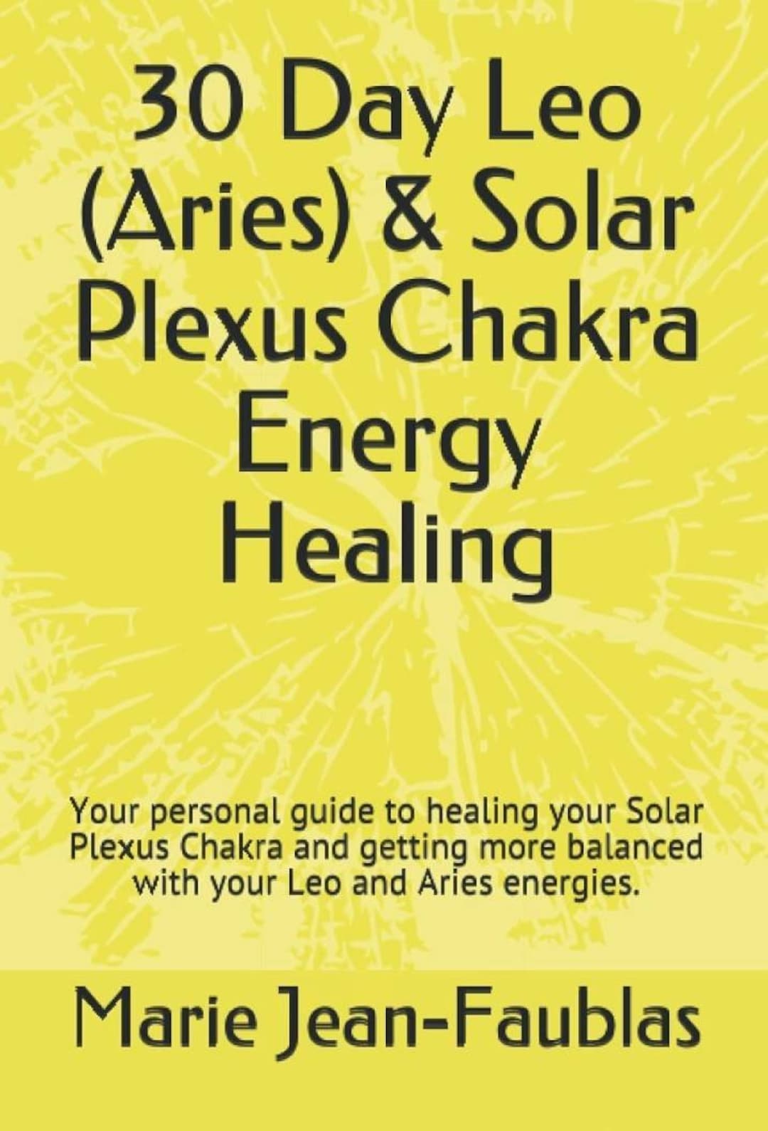 30 Day Aries/leo & Solar Plexus Chakra Healing Journal - Etsy
