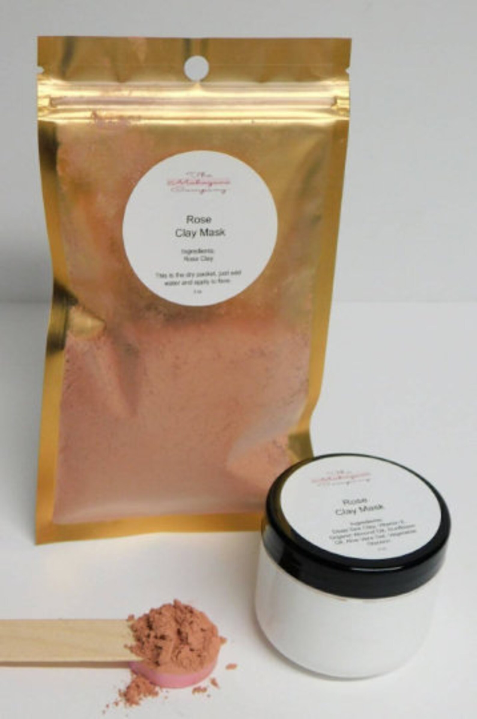 Face Mask French Rose Clay Mask All Natural - Etsy