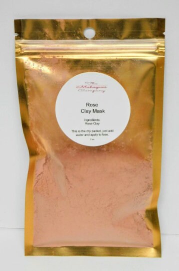Face Mask French Rose Clay Mask All Natural - Etsy