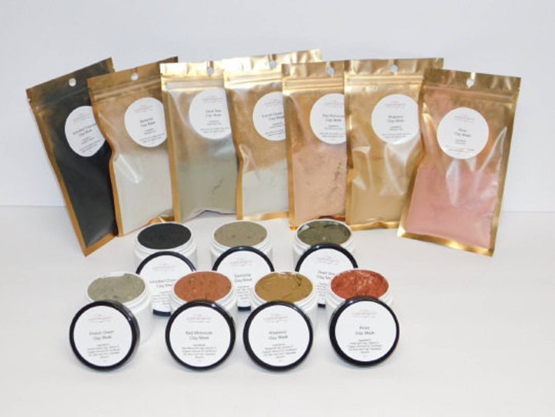 Face Mask French Rose Clay Mask All Natural - Etsy
