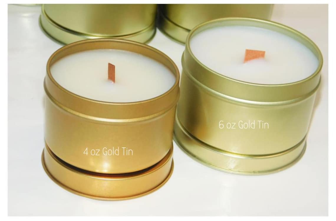 6 oz. Bulk Personalized Soy Candles Handmade All Natural | Etsy