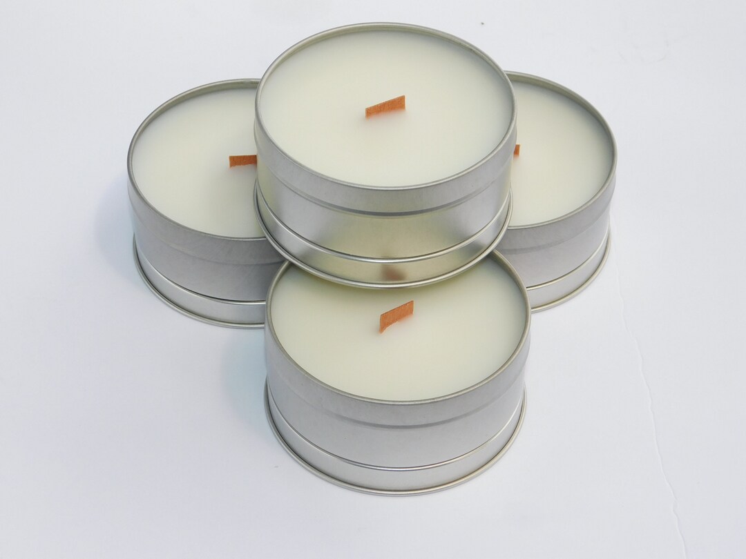 200 Mini Tin Candle Wholesale Only Custom Labels Company - Etsy