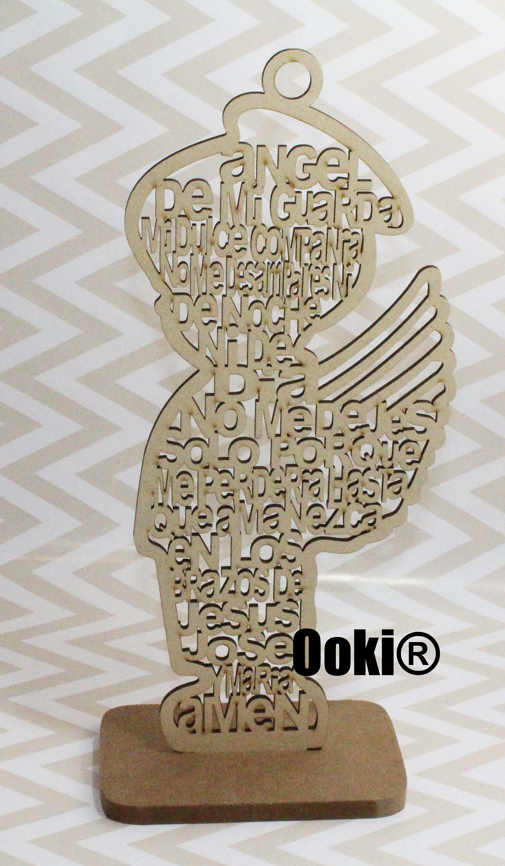 12 Guardian Angel Boy Girl Cross Wood Stand Laser Cutout | Etsy