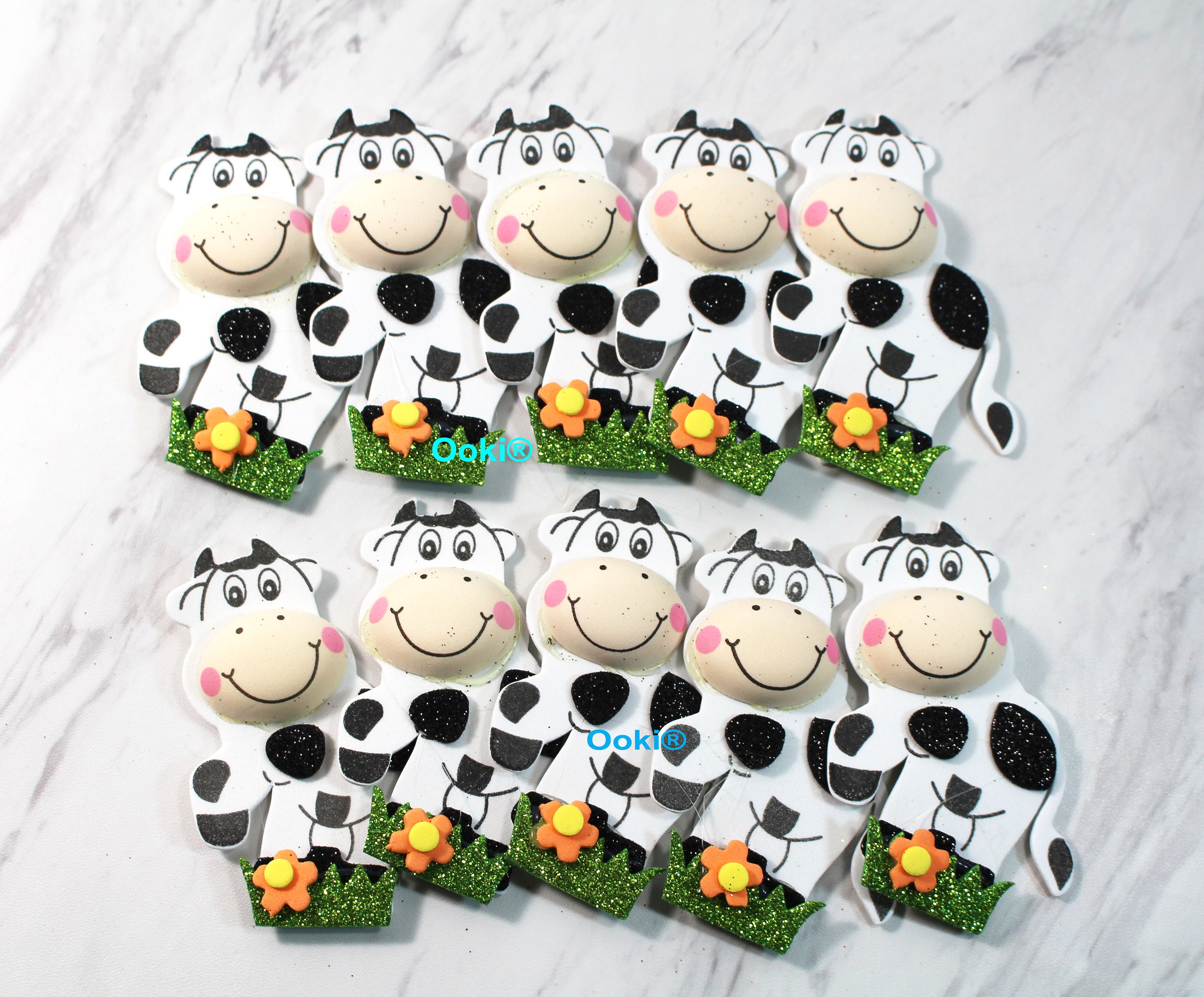 Cute 3D Pop up Cow Baby Shower Safari Farm Animal Theme Party | Etsy