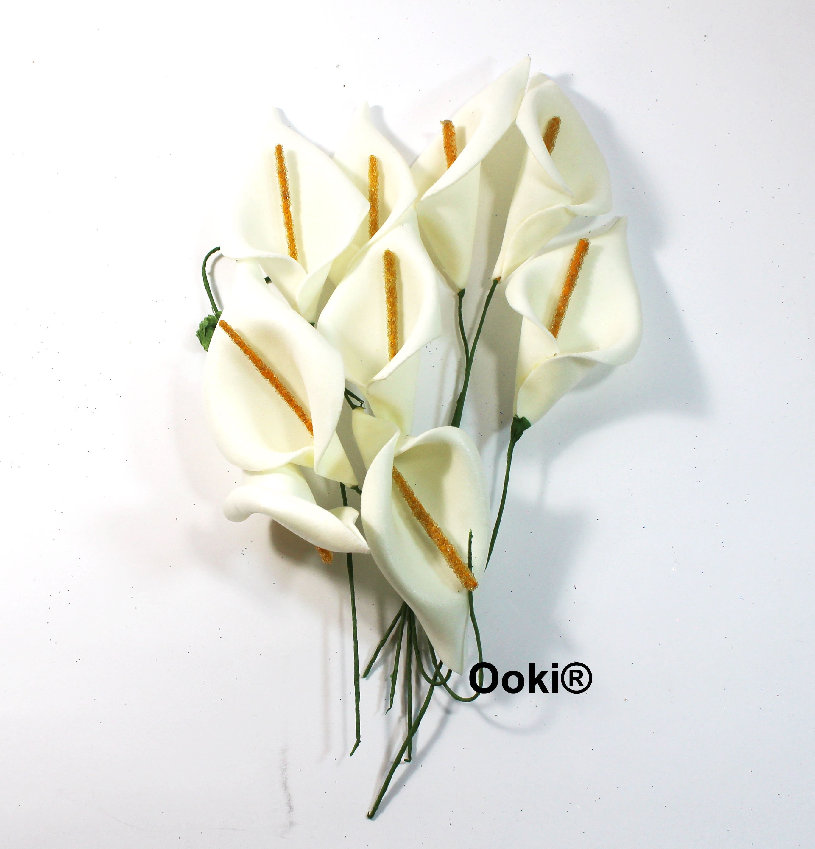 12pc Artificial Calla Lily Flower Heads Fake Floral Bouquet - Etsy