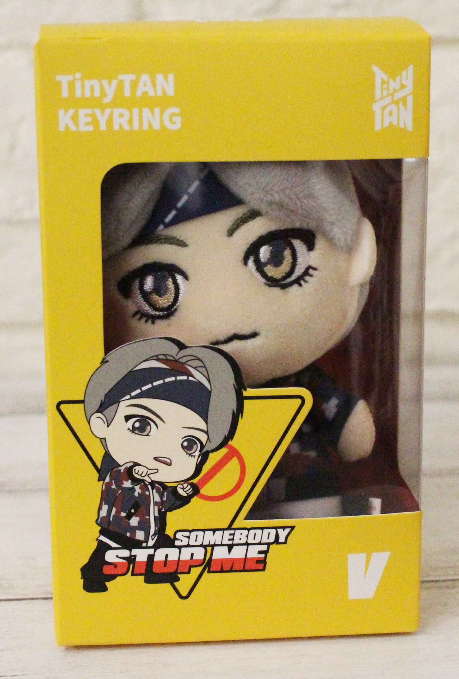 BTS Tinytan Plush Doll Keychain Key Ring Cute Suga J-hope | Etsy