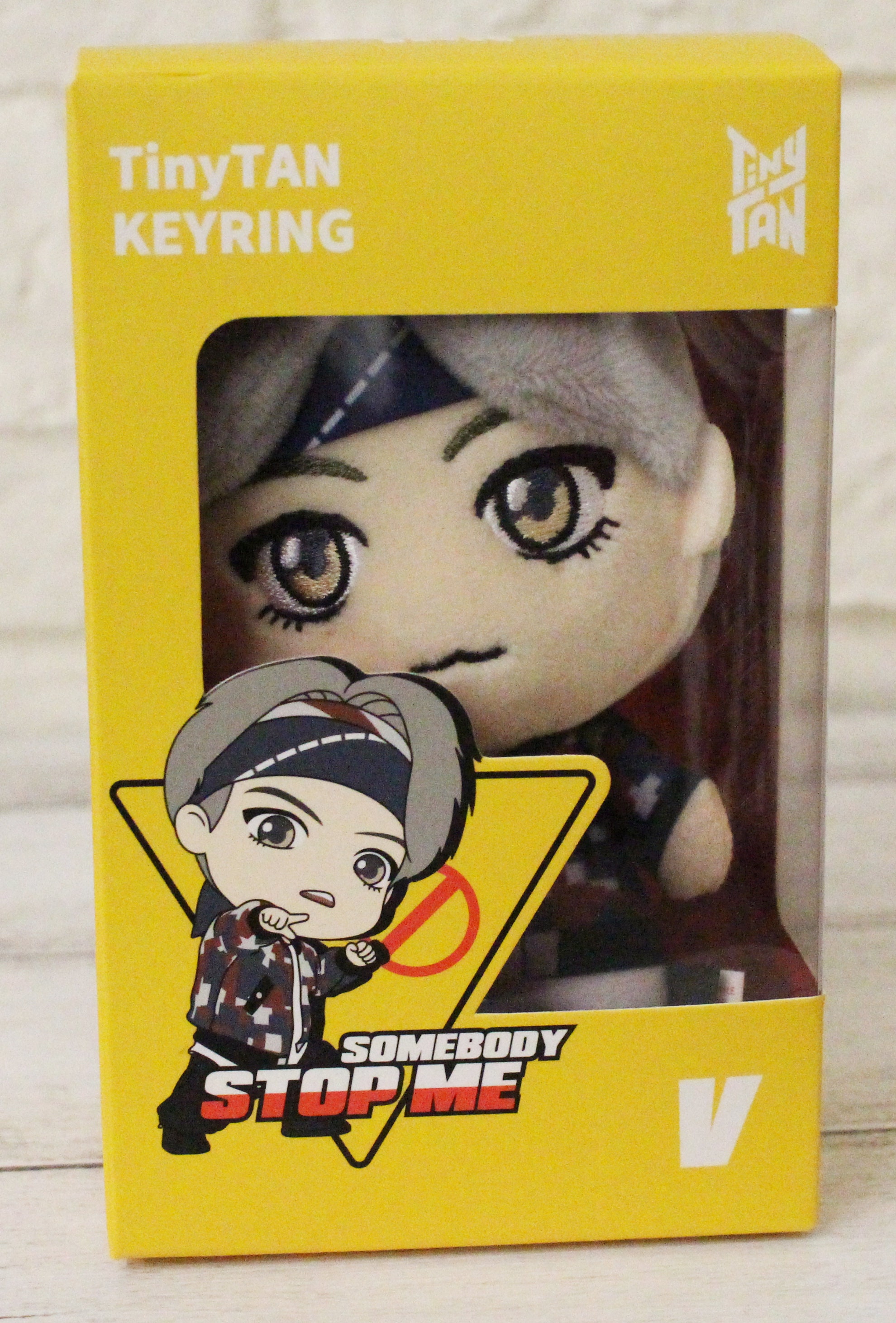 BTS Tinytan Plush Doll Keychain Key Ring Cute Suga J-hope | Etsy