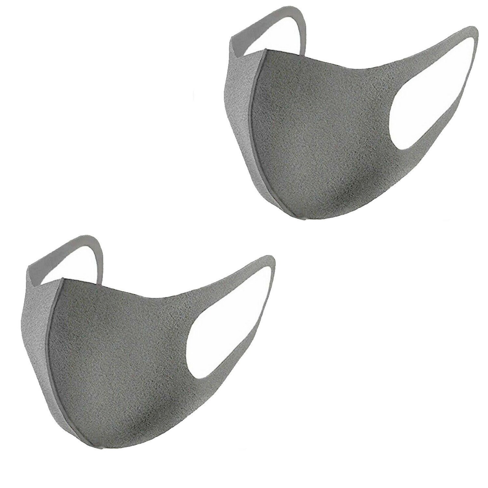 2 Pack Reusable Neoprene Face Mask Washable Masks Breathable | Etsy