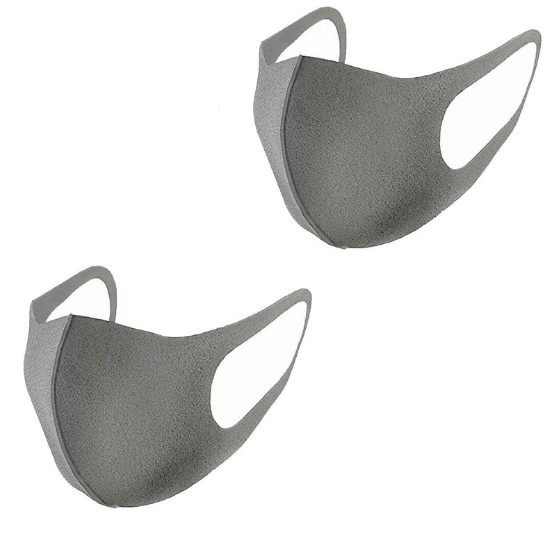 2 Pack Reusable Neoprene Face Mask Washable Masks Breathable - Etsy