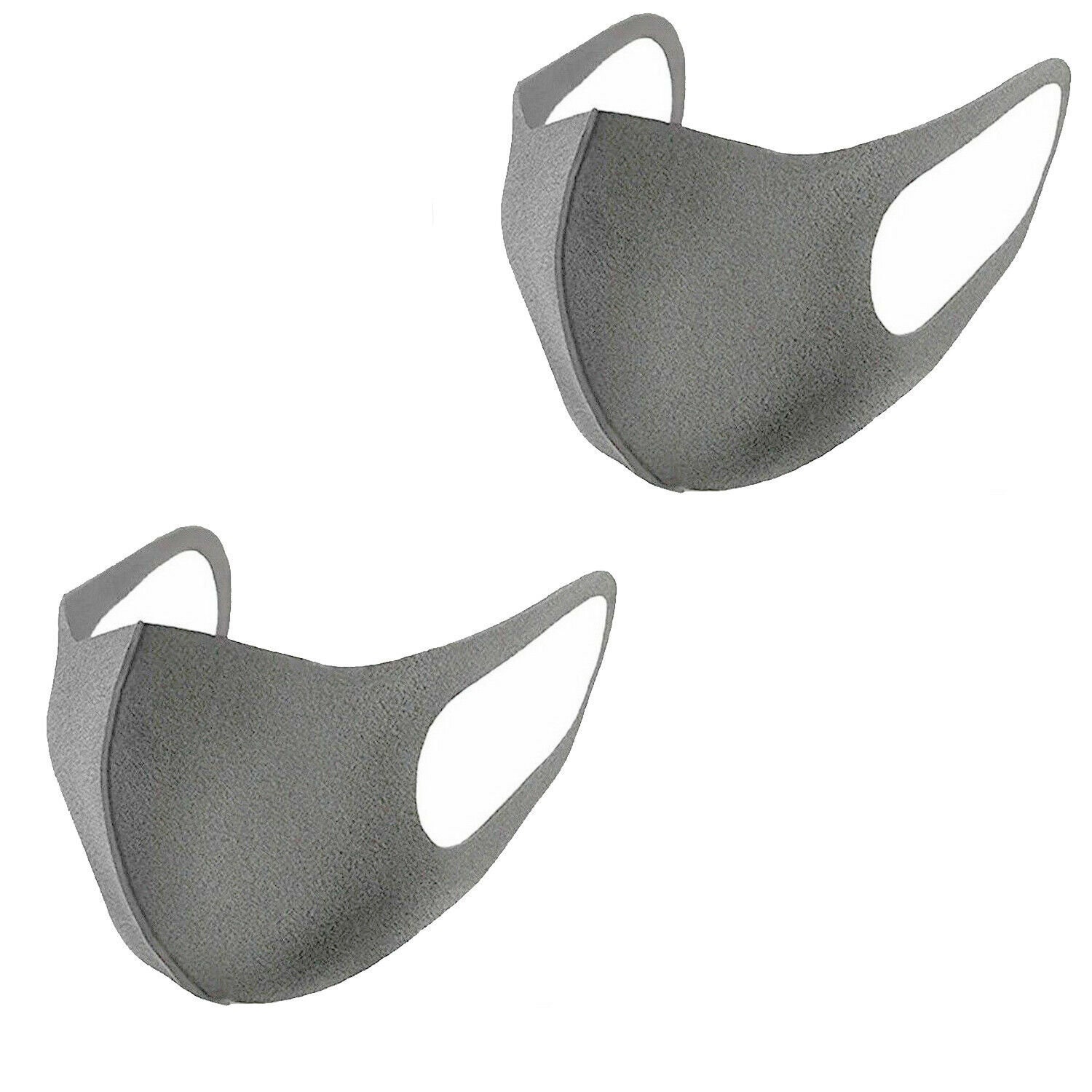 2 Pack Reusable Neoprene Face Mask Washable Masks Breathable | Etsy