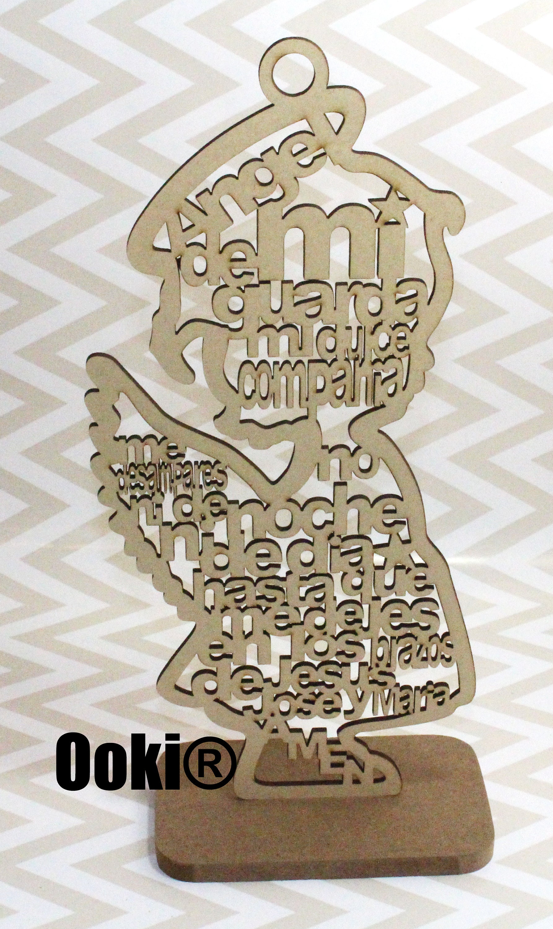 12 Guardian Angel Boy Girl Cross Wood Stand Laser Cutout | Etsy