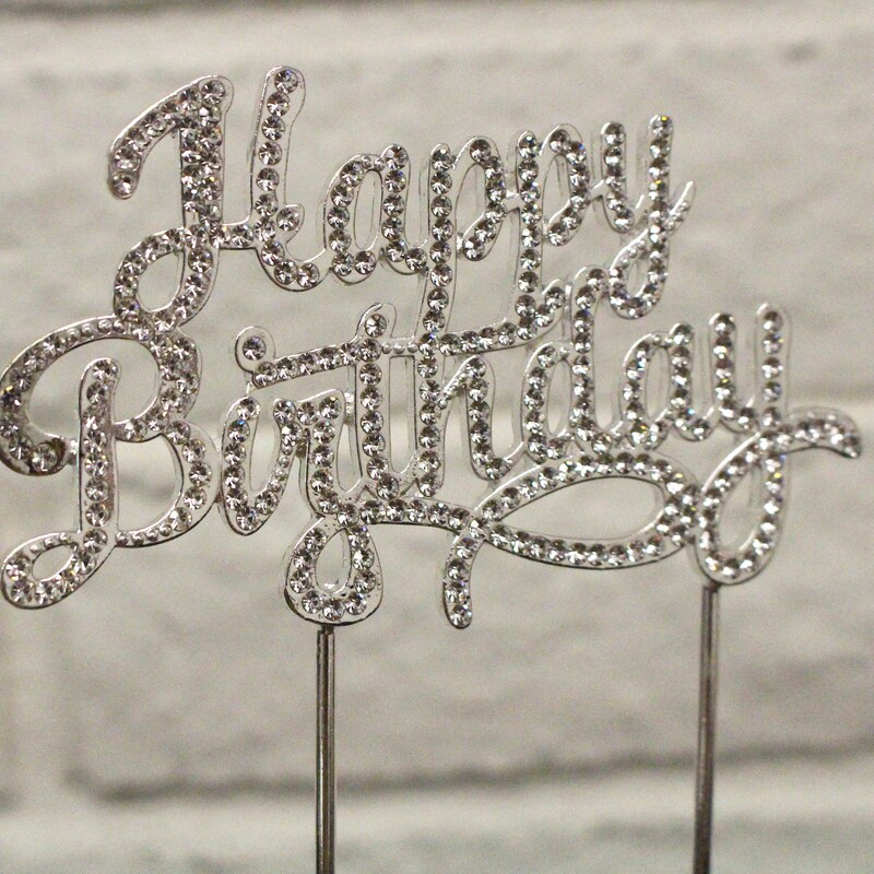 Bling Cake Topper - Etsy