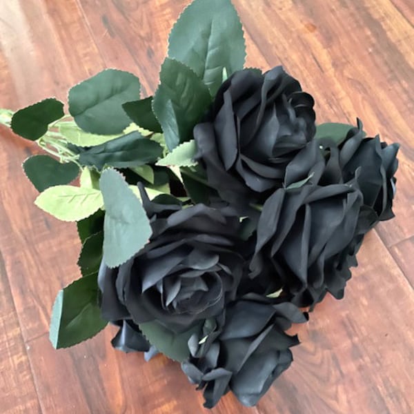 Black Rose Bushes - Etsy