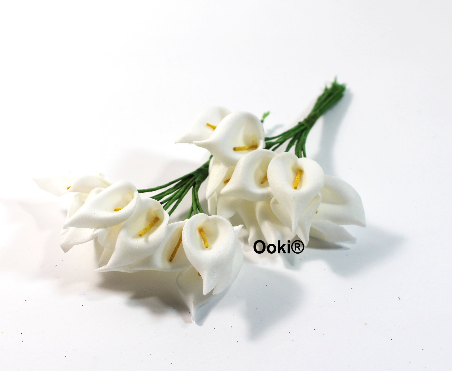 144 Artificial Mini Calla Lily Flower Heads Fake Floral | Etsy