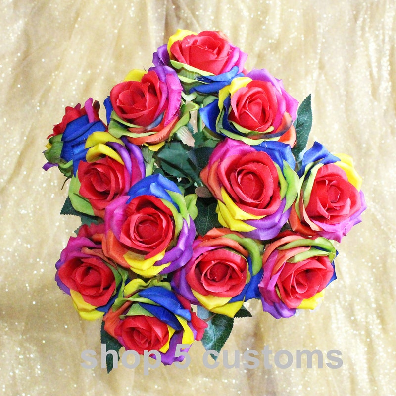 Artificial Roses - Etsy